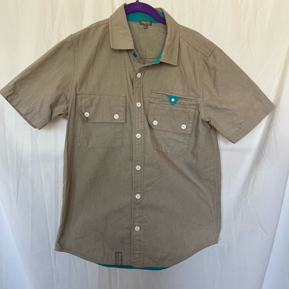 LRG Lifted Research Group | Shirts | Lrg Lifted Research Group Button Up Safari Shirt Short ...